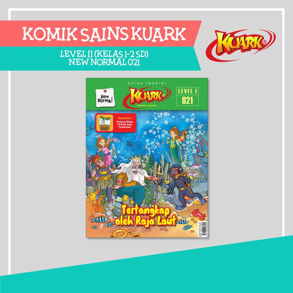 Jual KUARK Komik Sains Level I Nomor 021 New Normal - Materi OSK 2022 | Shopee Indonesia