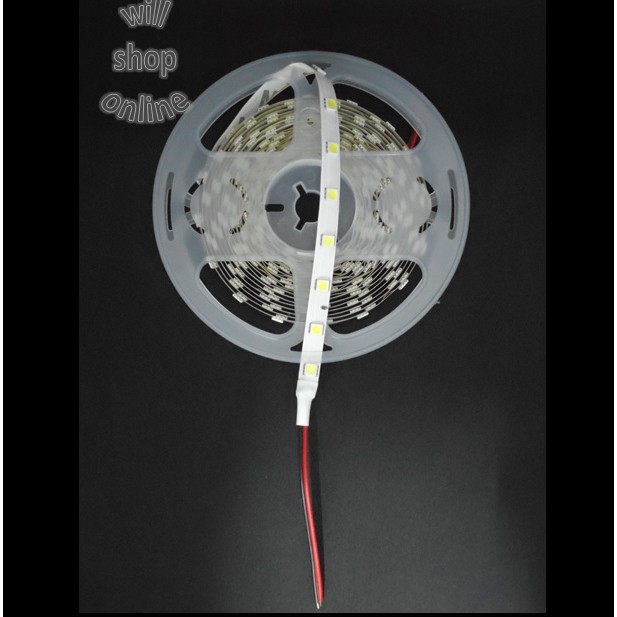 Jual LAMPU LED STRIP MATA BESAR 12V SMD INDOOR 5M 5050 | Shopee Indonesia