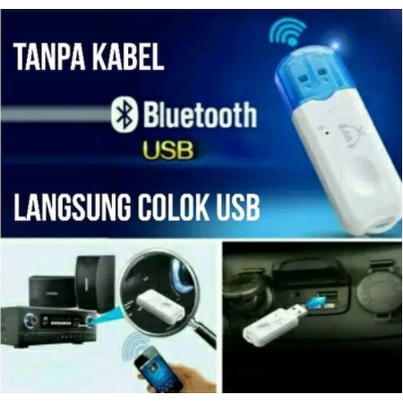 Jual BT-118 DONGLE USB Bluetooth Receiver Audio Music tanpa kabel AUX | Shopee Indonesia