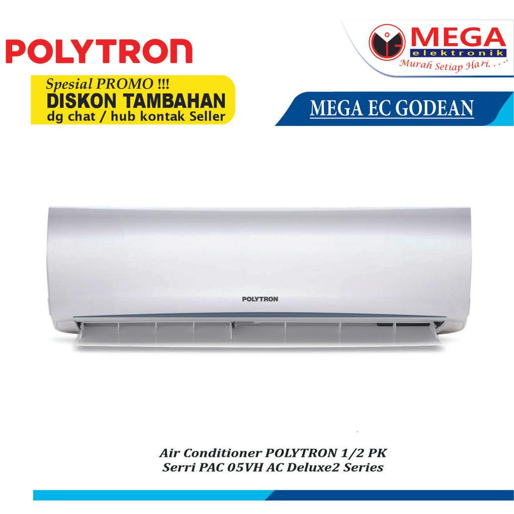 Jual AC POLYTRON 1/2 PK PAC 05VH DELUXE2 SERIES AIR CONDITIONER 0,5 ...