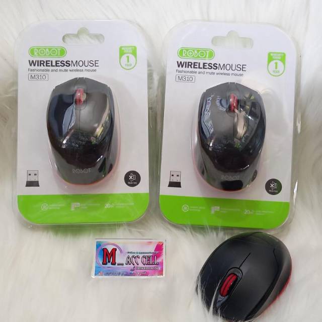 Jual MOUSE WIRELESS ROBOT M310 | Shopee Indonesia