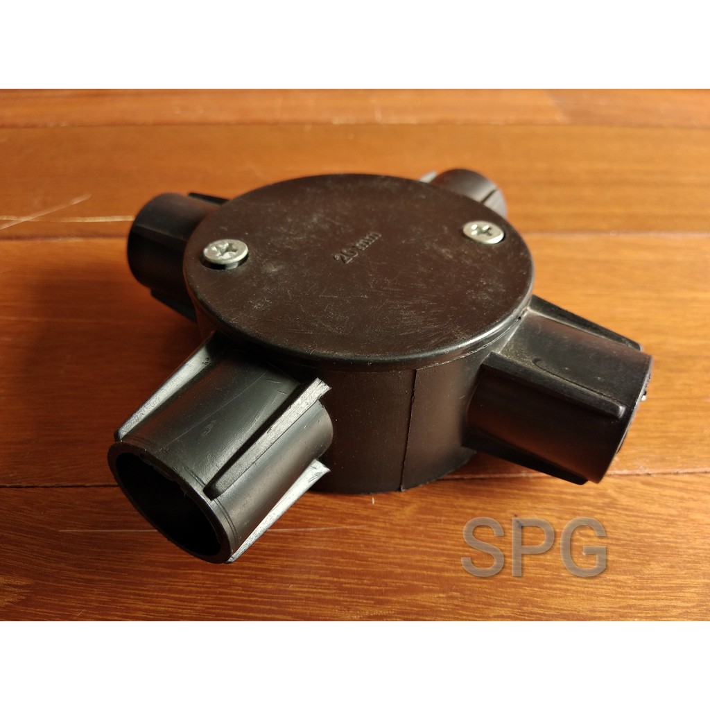 Jual FDitting Pipa Cross Tee Dos Conduit TM 1/2 20mm / Inbowdus T Dus ...