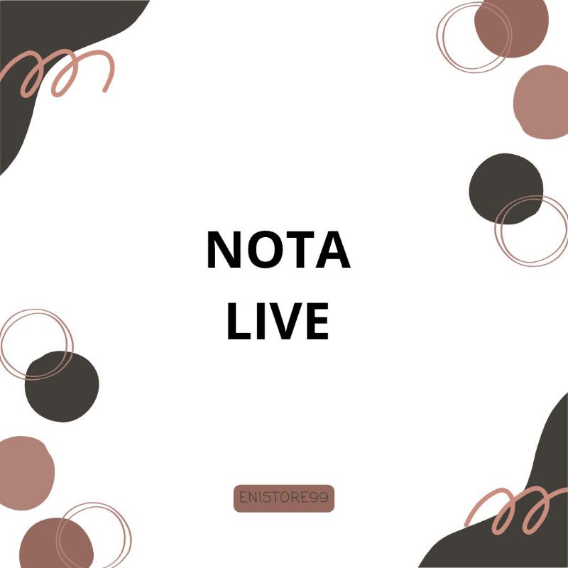 Jual NOTA LIVE 1KG | Shopee Indonesia