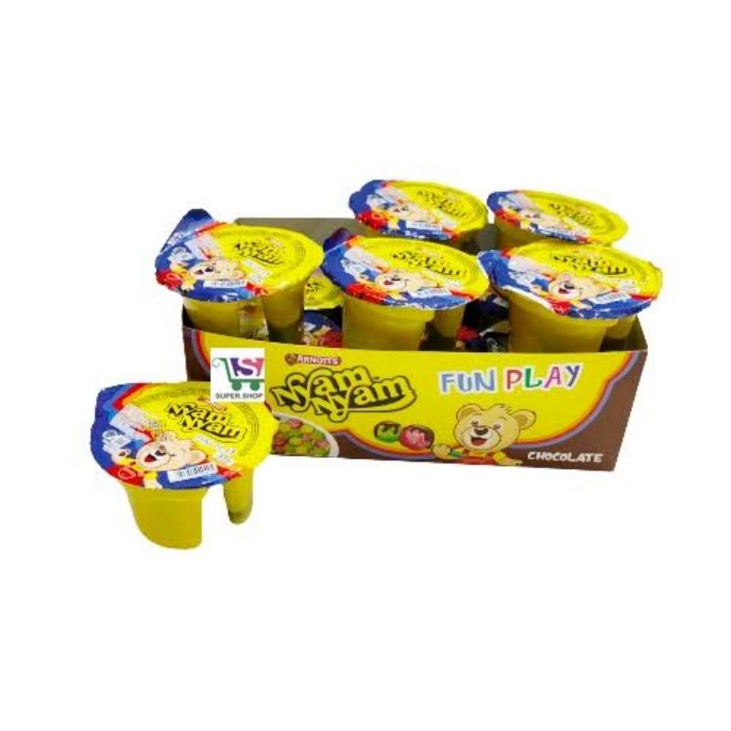 Jual Nyam Nyam Bubble Puff Fun Play 12 X 11 Gr Shopee Indonesia