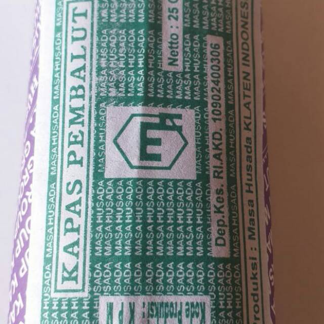 Jual Kapas pembalut/masa husada/kapas 25 gr | Shopee Indonesia