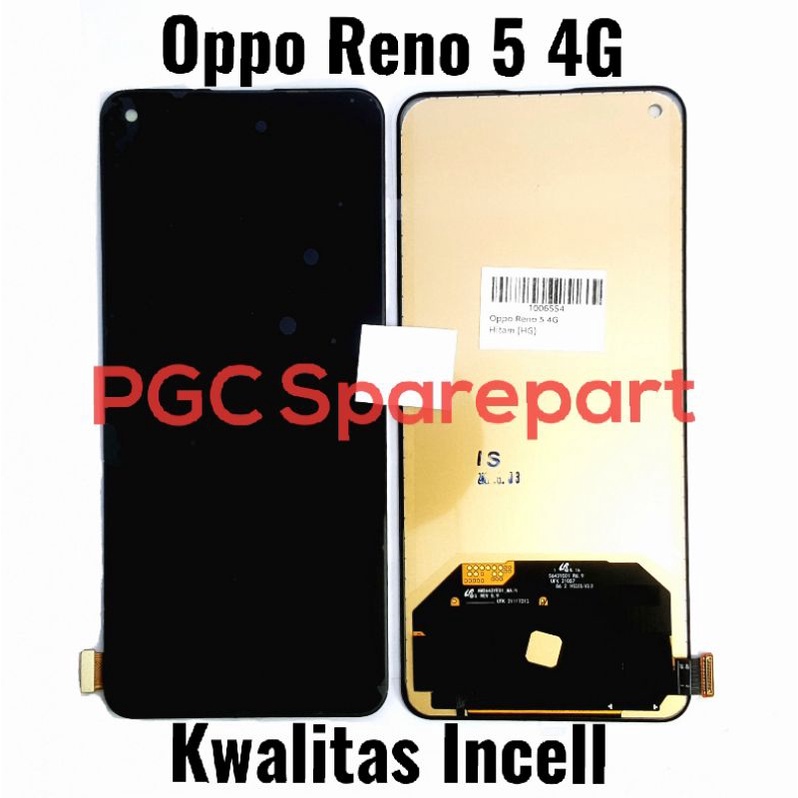 Jual INCELL - LCD Touchscreen Fullset Oppo Reno 5 ( 4G LTE ) / CPH2159 ...