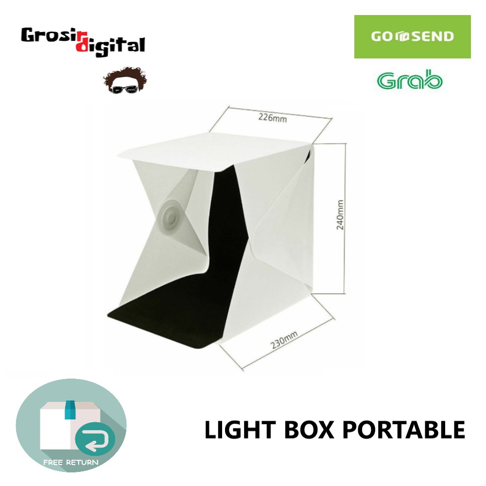 Jual Light Room Portable Studio Box, Foldable Light Box for Products ...