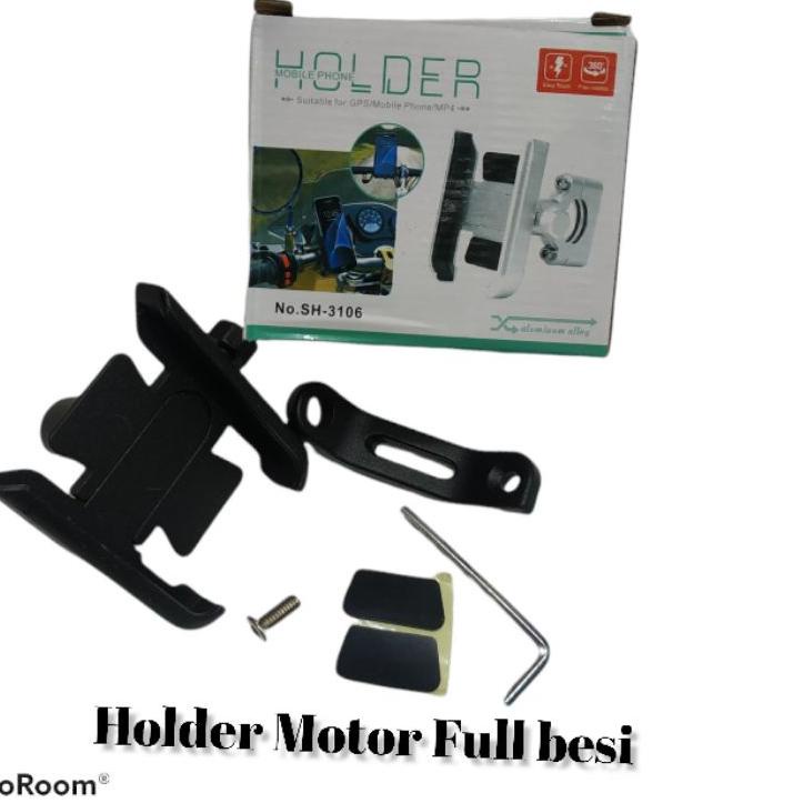 Jual Flash Sale - Holder motor Full besi/Holder spion Motor besi SH ...