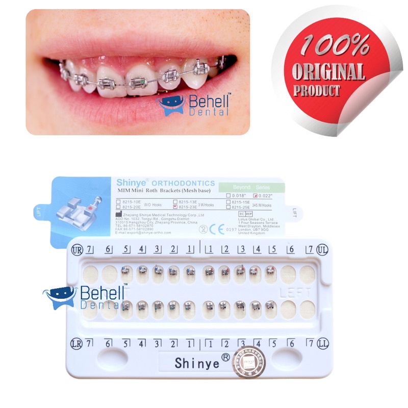 Jual ORIGINAL BRACKET BEHEL SINYE S-ORTHO Mim Mini Roth With Hook ...