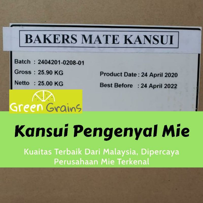 Jual Kansui Pengenyal Mie - 1 KG | Shopee Indonesia