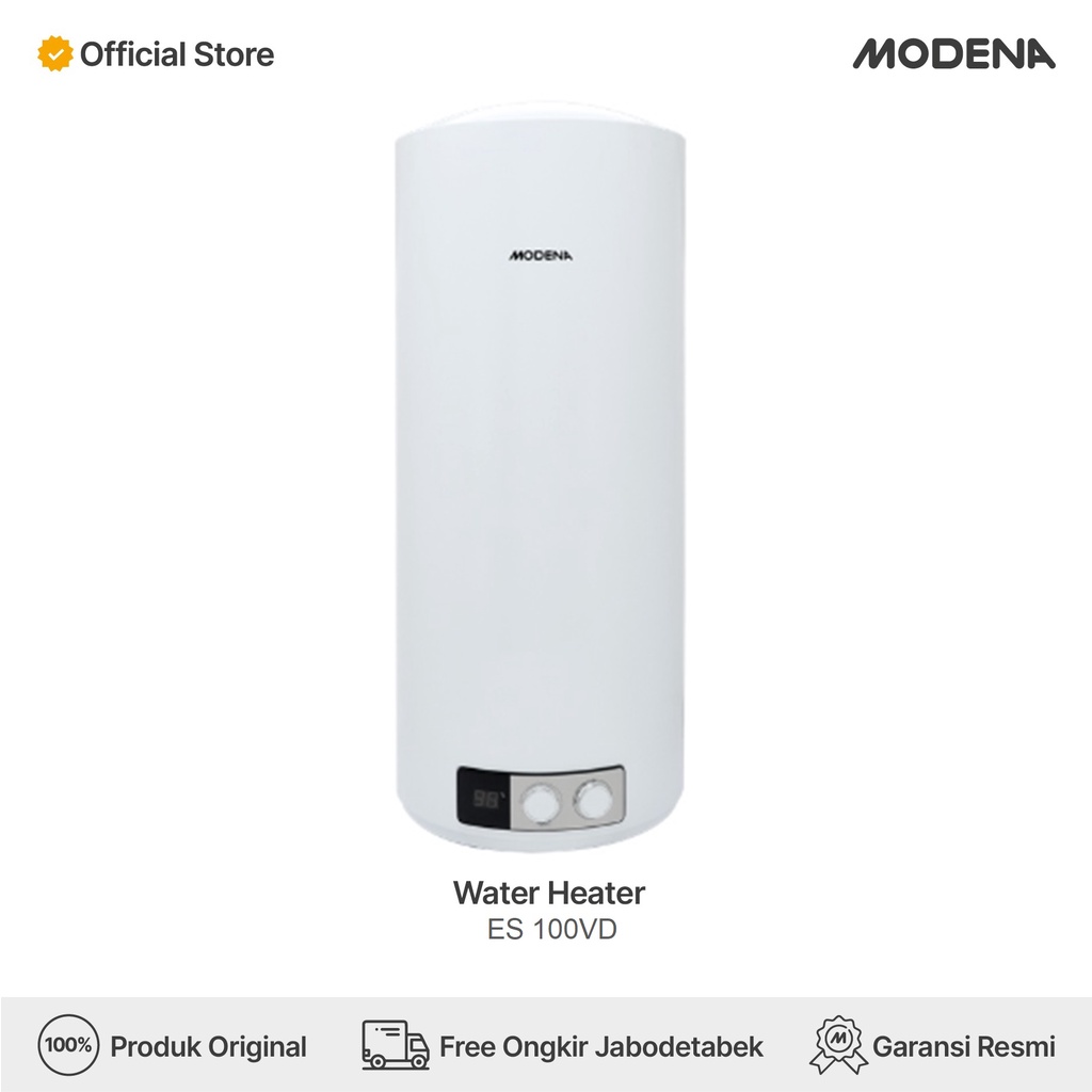 Jual MODENA Electric Water Heater - ES 100VD (100 Liter) | Shopee Indonesia