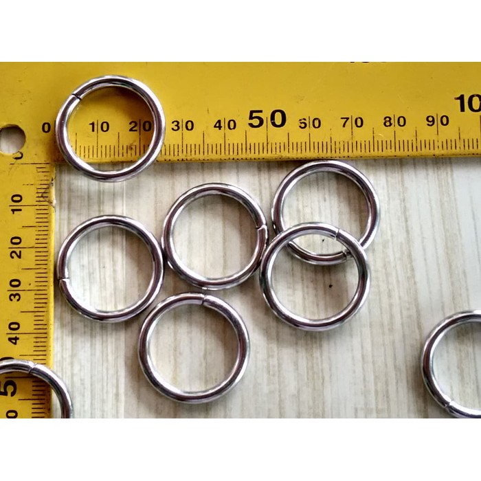 Jual Ring Bulat Ring O Nikel Diameter 2 cm Tebal 2,5 mm | Shopee Indonesia