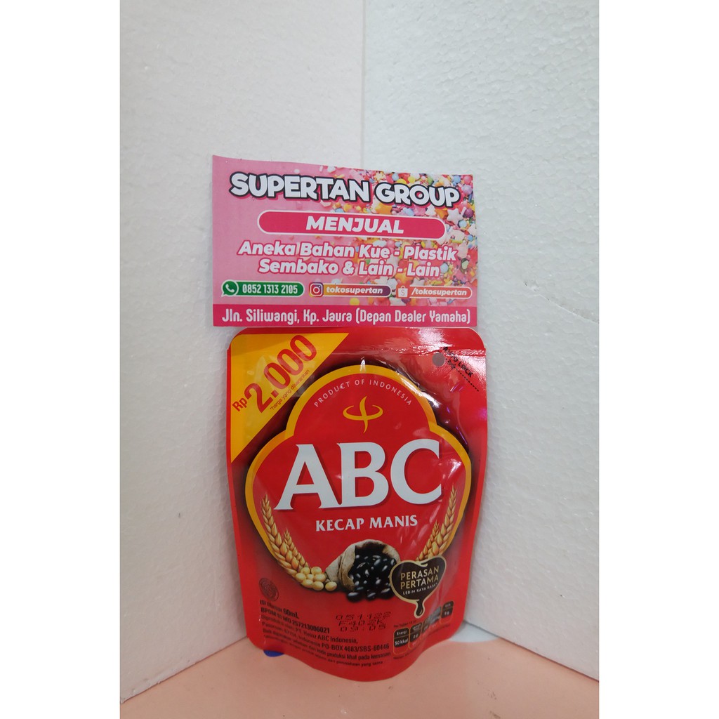 Jual KECAP ABC POUCH 60 ML | Shopee Indonesia