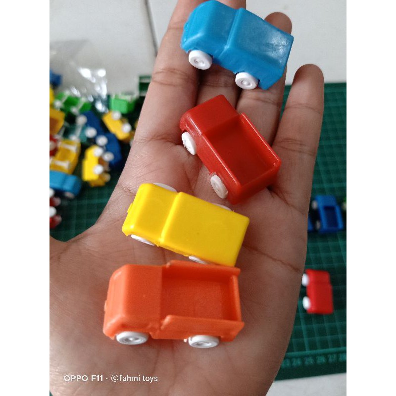 Jual Mobil truk mini isi +- 200 pcs // Mobil mobilan truck mini ...