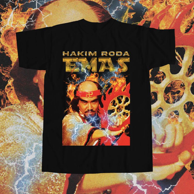 Jual Nostalgila Merch | Hakim Roda Emas | kaos Vintage Tee | Kaos Film ...