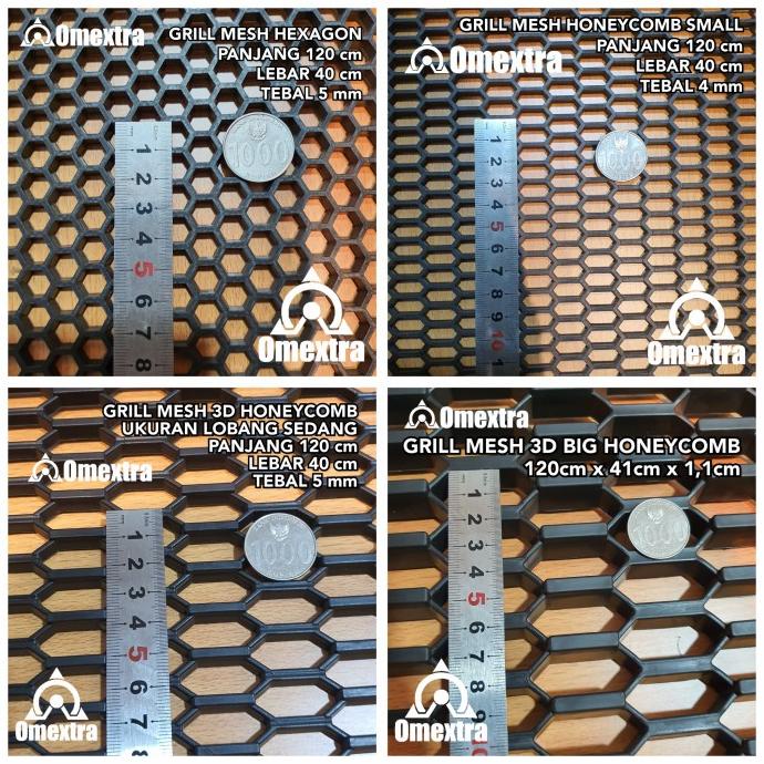 Jual Car Grill Mesh Honeycomb 3D Gril Mesh Grille Sheet Grill Jaring ...