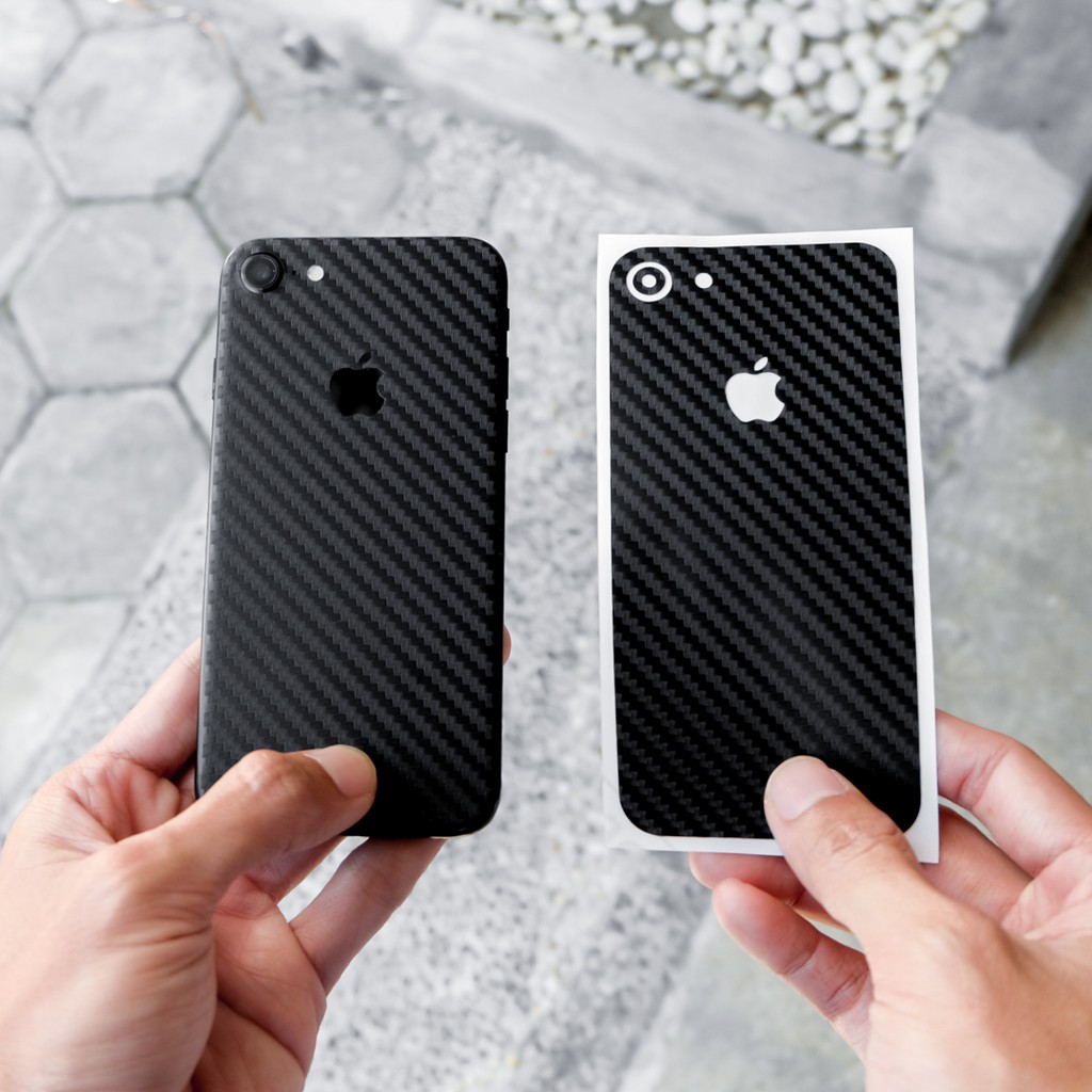 Jual Back Cover 6 6S 7 8 Plus Pelindung Belakang Skin Garskin Carbon ...