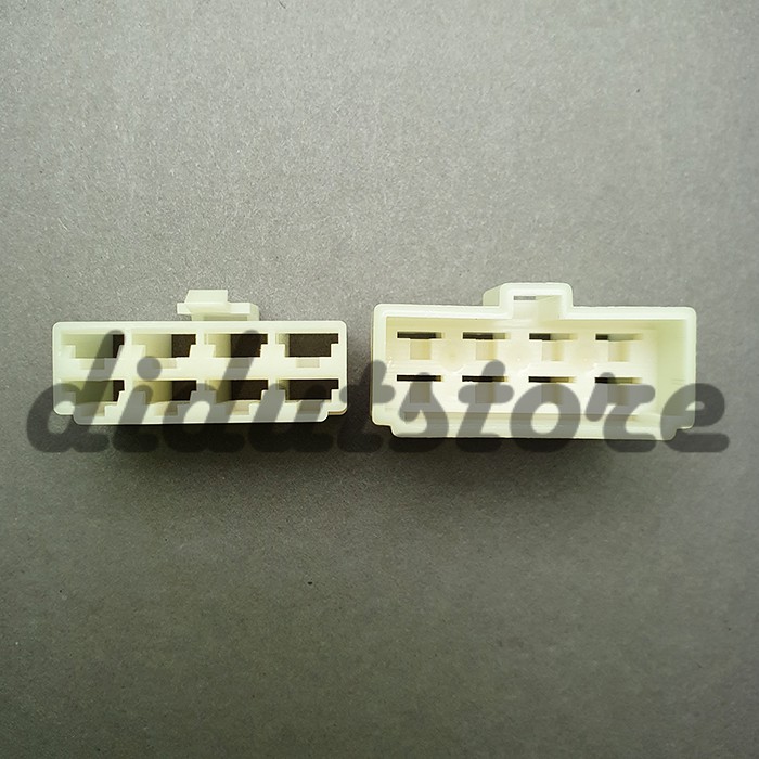 Jual Socket Kabel 8 Pin Skun Besar - Male Female (Isi 10 set) | Shopee ...