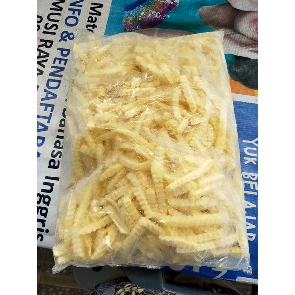 Jual Kentang Crinkle Curah 2,5 kg | Shopee Indonesia