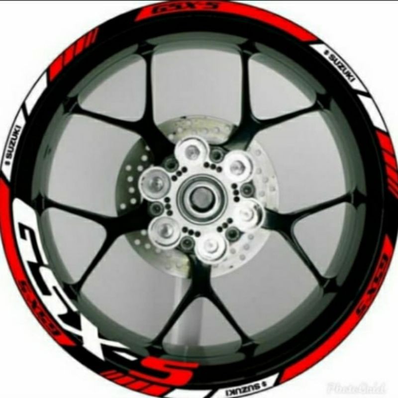 Jual Sticker Velg Motor Suzuki GSX | Shopee Indonesia