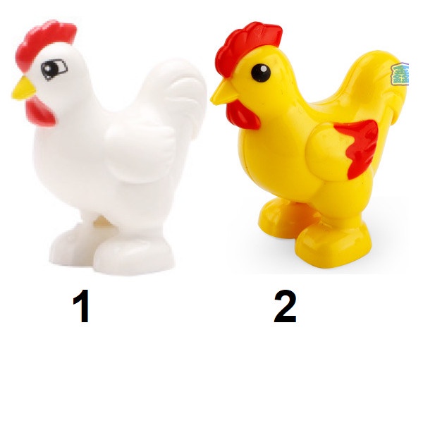 Jual City Farm Chicken Hen Chicken Ayam Betina Minifigure Brick Bricks ...