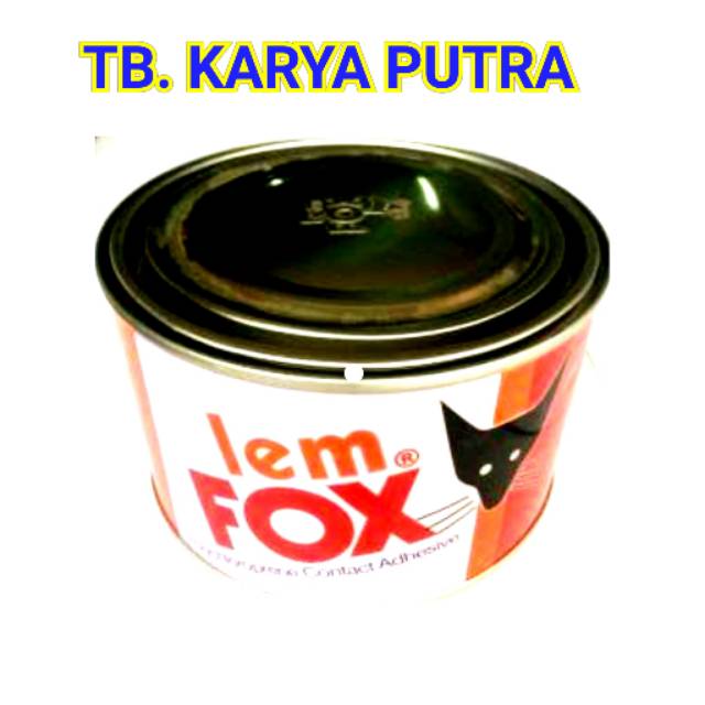 Jual LEM FOX KUNING 300GR - LEM BUSA - LEM KALENG | Shopee Indonesia