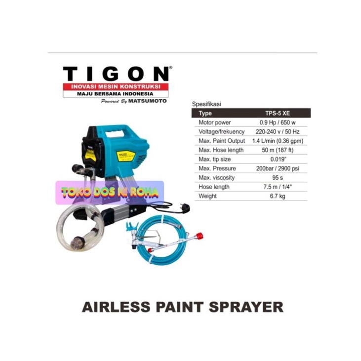 Jual Mesin Sprayer Cat Tigon Cat Minyak Dan Cat Air | Shopee Indonesia