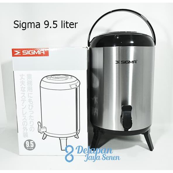 Jual SIGMA Water Tank 9.5L | Dispenser Air Stainless SIGMA 9.5L ...