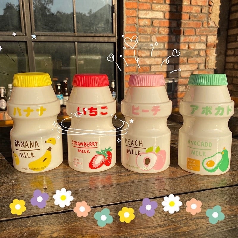 Jual Botol Air Minum Anak Yakult Unik Lucu ala Korea 480ml | Shopee ...