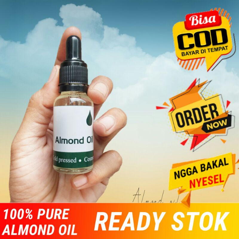 Jual ALMOND OIL MINYAK ALMOND SWEET ALMOND OIL 20ml | Shopee Indonesia