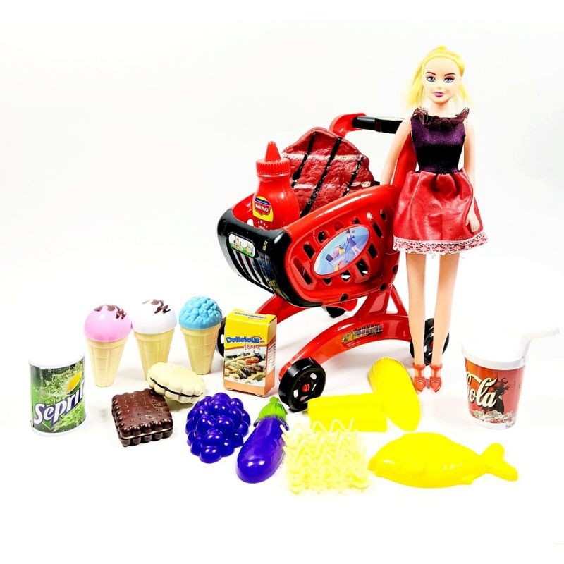 Jual mainan anak shopping cart - Mainan anak Stlist Mart Shopping Cart ...