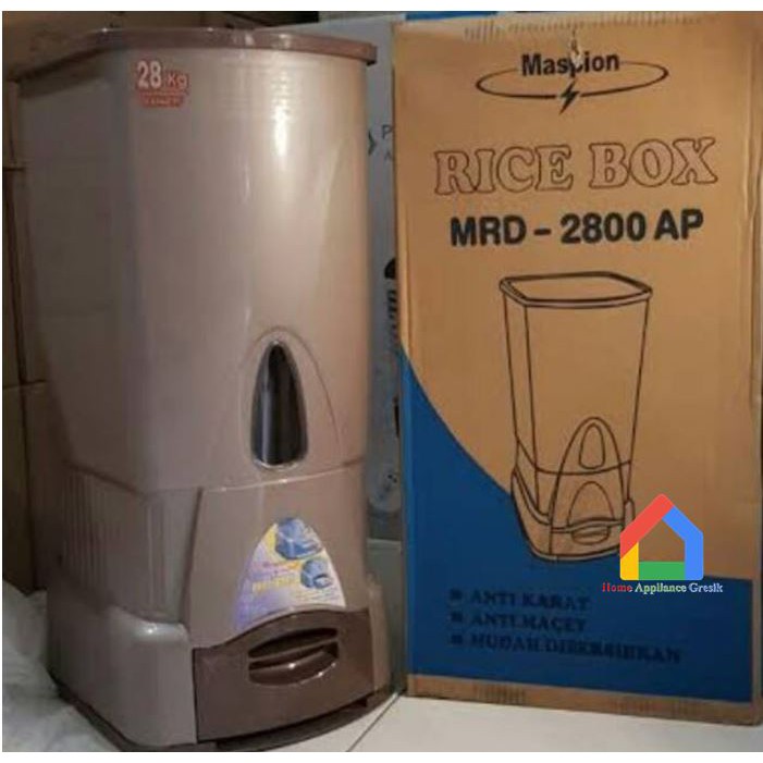 Jual Maspion MRD 2800 AP Rice Box Penyimpan / Tempat Beras Maspion ...