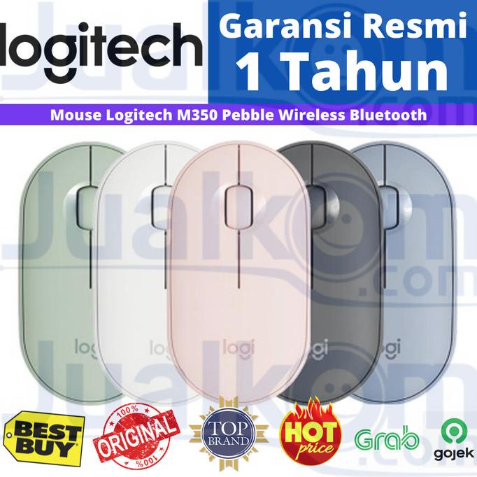 Jual Mouse Logitech M350 Pebble Wireless Bluetooth | Shopee Indonesia