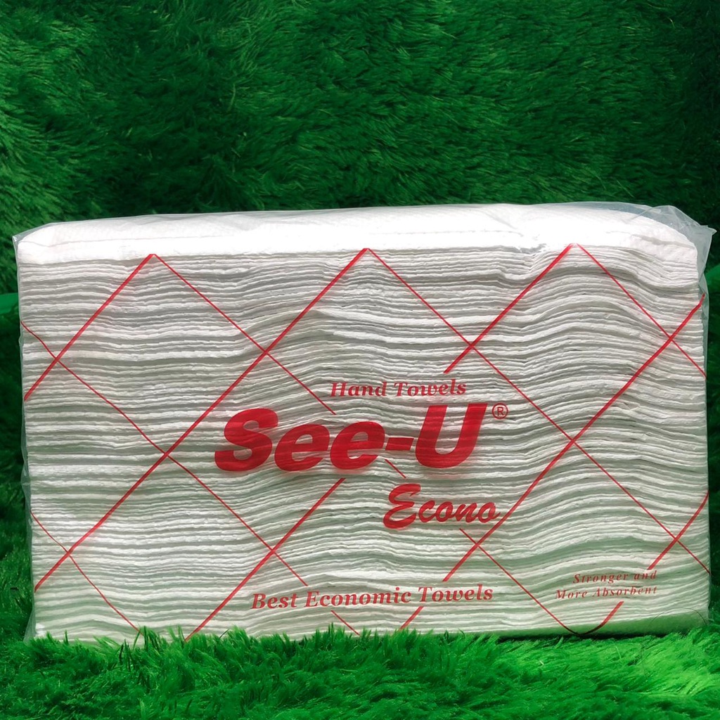 Jual TISSUE See U HAND TOWEL MULTIFOLD DE RED 150 SHEETS merah | Shopee ...