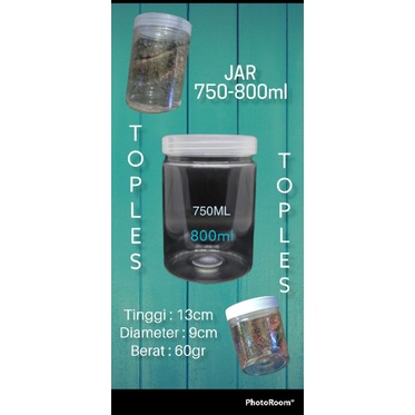 Jual TOPLES 750 - 800 ML TEBAL / TOPLES PLASTIK TEBAL | Shopee Indonesia