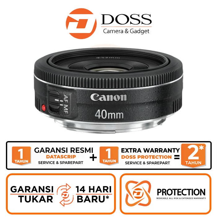 Jual Canon EF 40mm f/2.8 STM / Lensa Canon 40mm | Shopee Indonesia