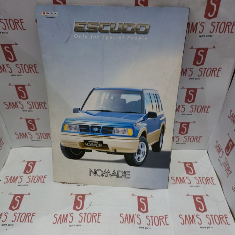 Jual Brosur SUZUKI ESCUDO NOMADE | Shopee Indonesia