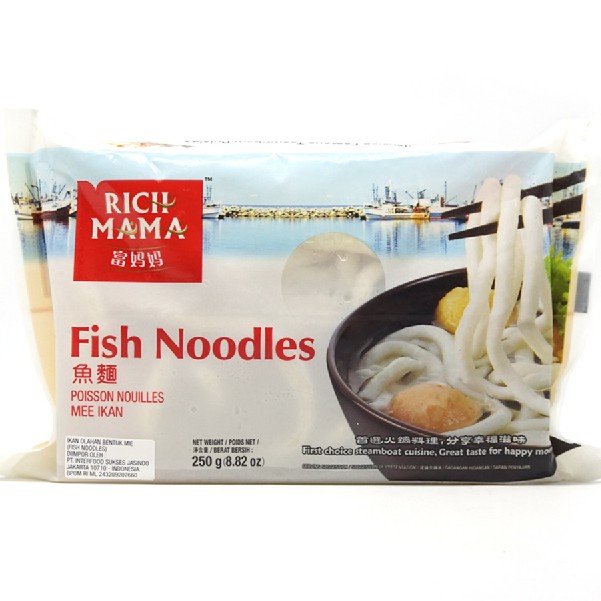 Jual Rich Mama Fish Noodles [250 gr] Mie Ikan Mi | Shopee Indonesia