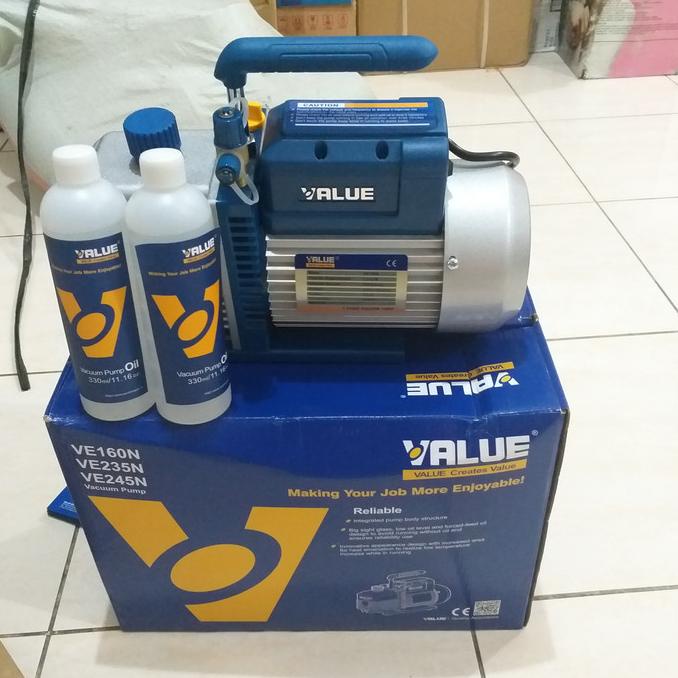Jual vacum pump ac value ve 160 motor 1/2 pk vacum pump | Shopee Indonesia
