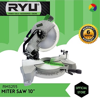Jual RYU RMS 255 MESIN POTONG ALUMUNIUM KAYU 10" / MITTER SAW RMS255 10 ...