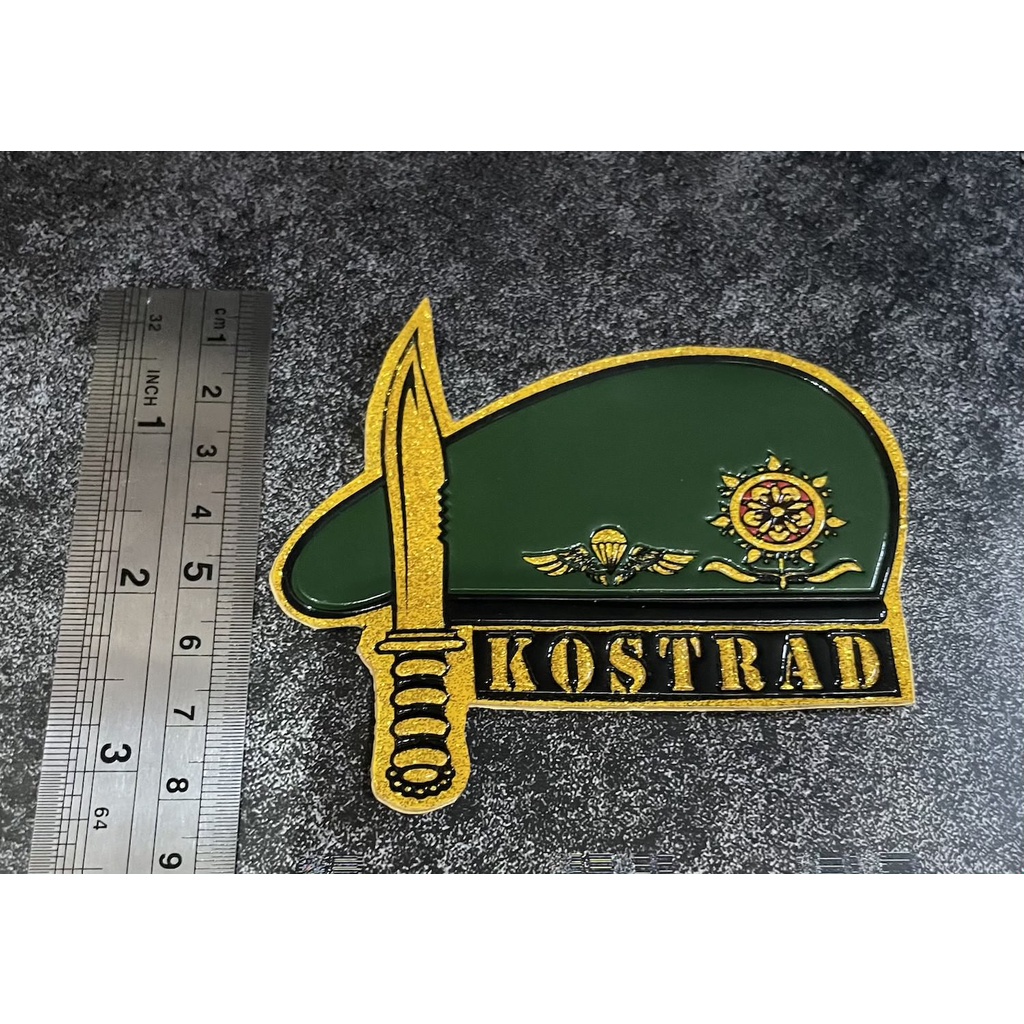 Jual Stiker Kostrad - Sticker Kostrad Baret - Sticker Baret Kostrad ...