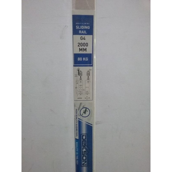 Jual Rel Pintu Sliding DEKSON 200 cm DEKSON / Sliding Rail DEKSON 200 ...
