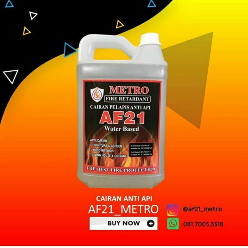 Jual Kimia Anti Nyala Api Metro Af21 | Shopee Indonesia
