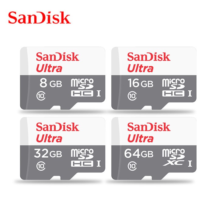 Jual MicroSD Sandisk 16 32 64 128GB CL10NA kartu memori cl10 Na ...