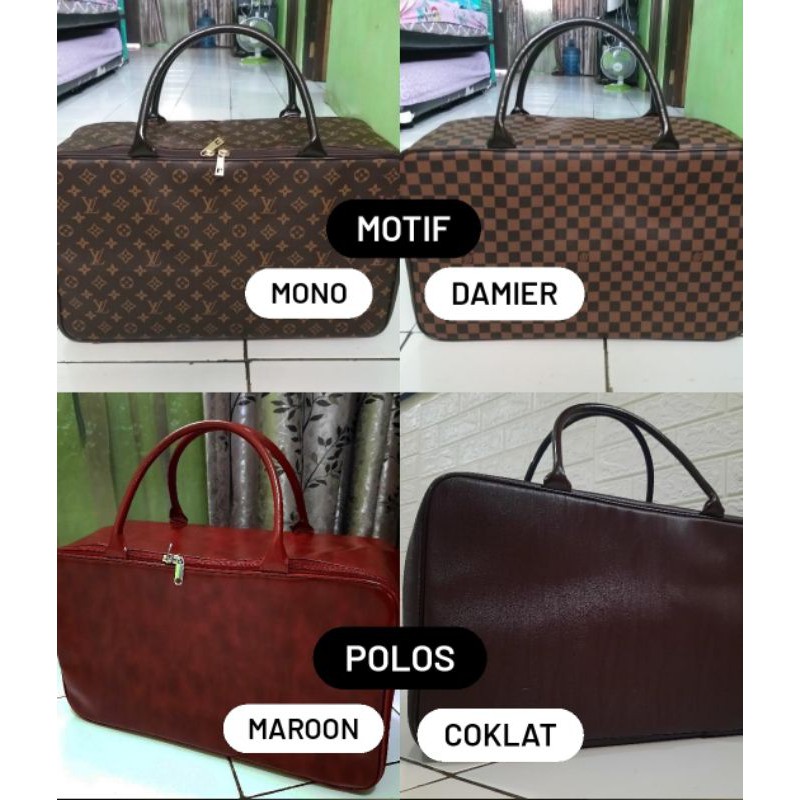 Jual Travel Bag Kulit *Jumbo* | Shopee Indonesia