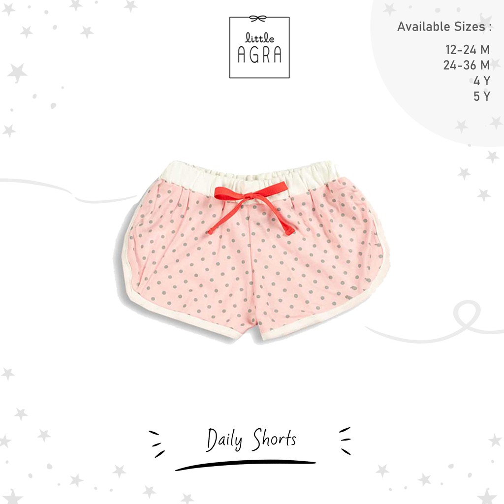 Jual Little Agra LAS 8238 - Pink - Shorts Pants Girl - Celana Pendek Anak | Shopee Indonesia