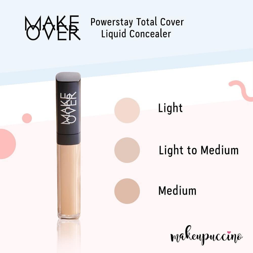 Jual Make Over Powerstay Total Cover Liquid Concealer 6.5ml | Shopee ...