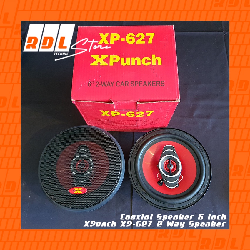 Jual Coaxial Speaker 6 inch XPunch XP-627 2 Way Speaker | Shopee Indonesia