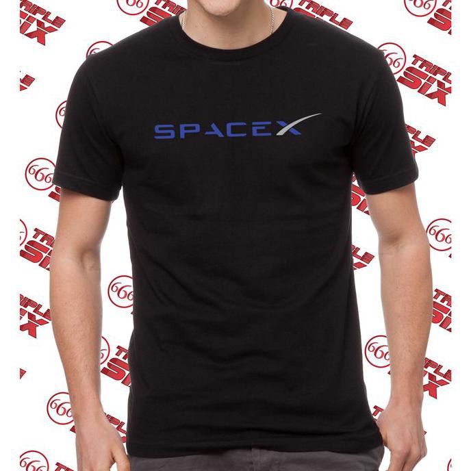 Jual Kaos SpaceX Elon Musk Nasa Baju Distro Tshirt Cotton Combed 30s ...