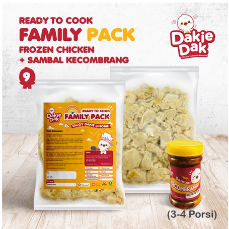 Jual Dakie Dak Family Pack Frozen Chiken + Sambal Kecombrang | Shopee Indonesia